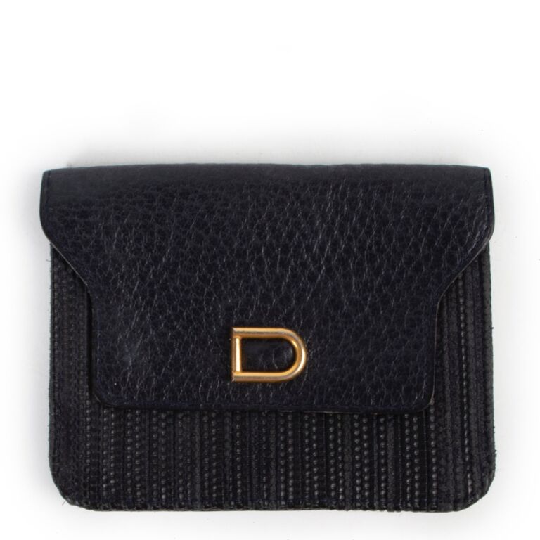 Delvaux Dark Blue Toile De Cuir Wallet Labellov Buy and Sell Authentic ... Delvaux Dark Blue Toile De Cuir Wallet Labellov Buy and Sell Authentic ...