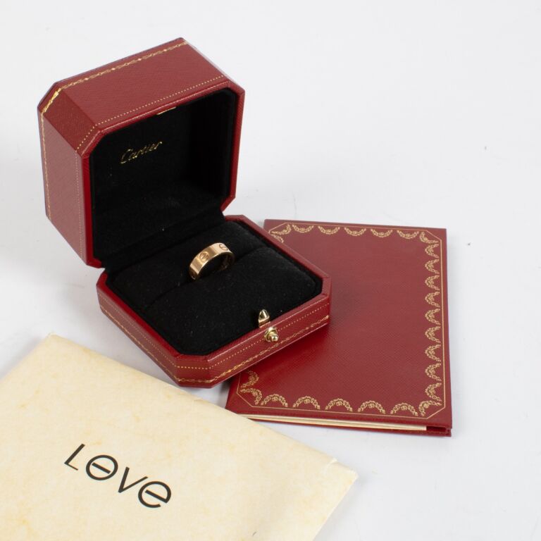 cartier ring box