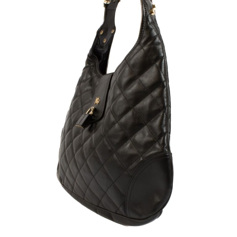 burberry hobo bag black