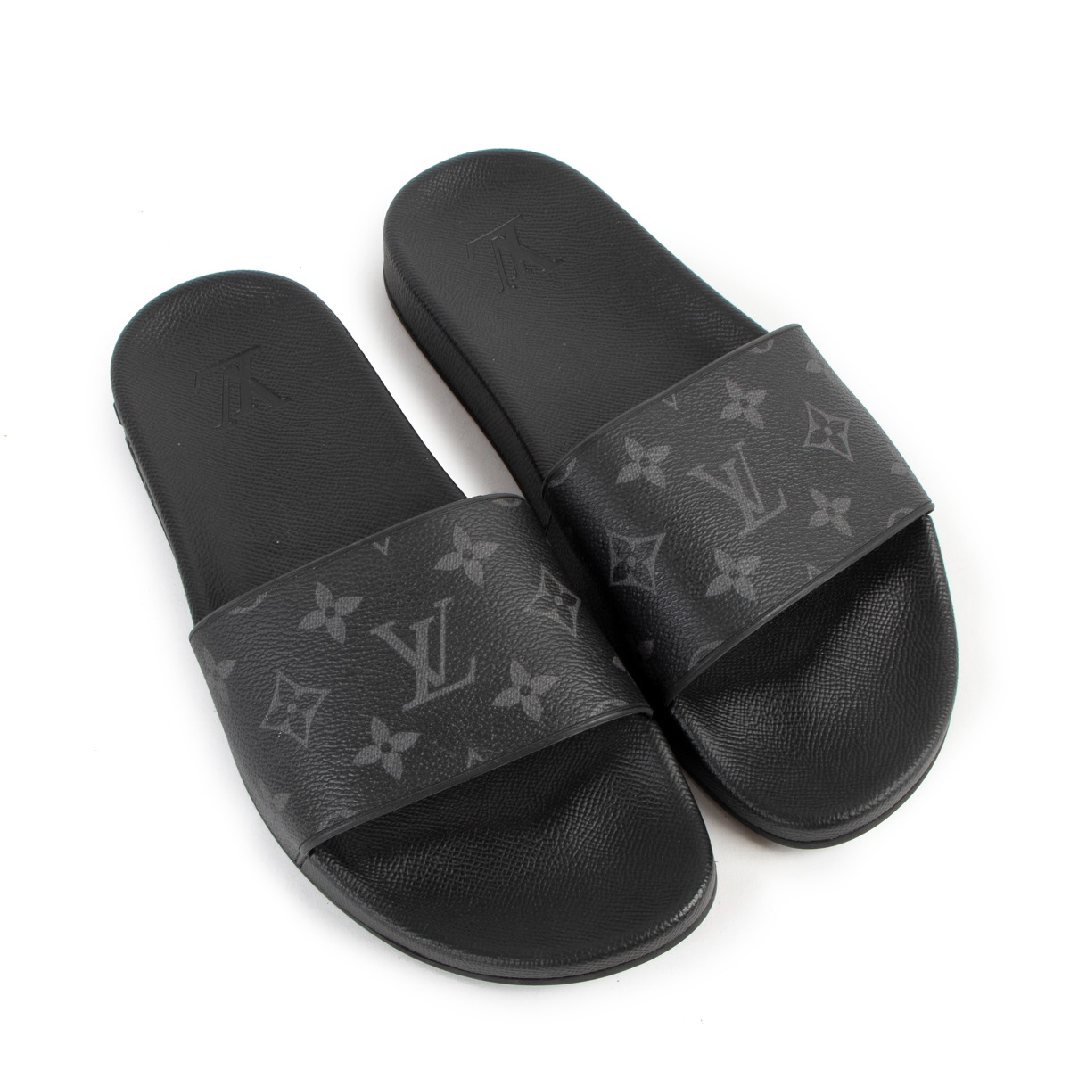 louis vuitton monogram pattern slides