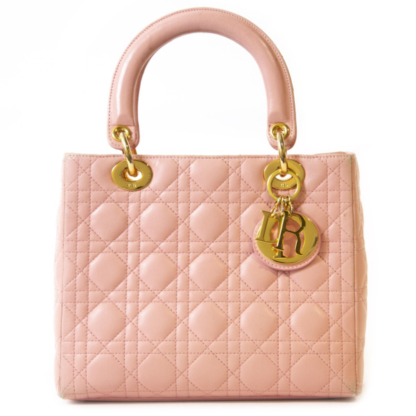 Christian Dior Pink Lady Dior Bag Labellov Buy and Sell Authentic Luxury