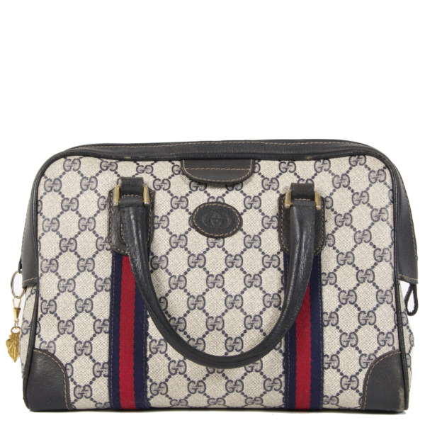 Gucci Vintage Monogram Bag Labellov Buy and Sell Authentic Luxury