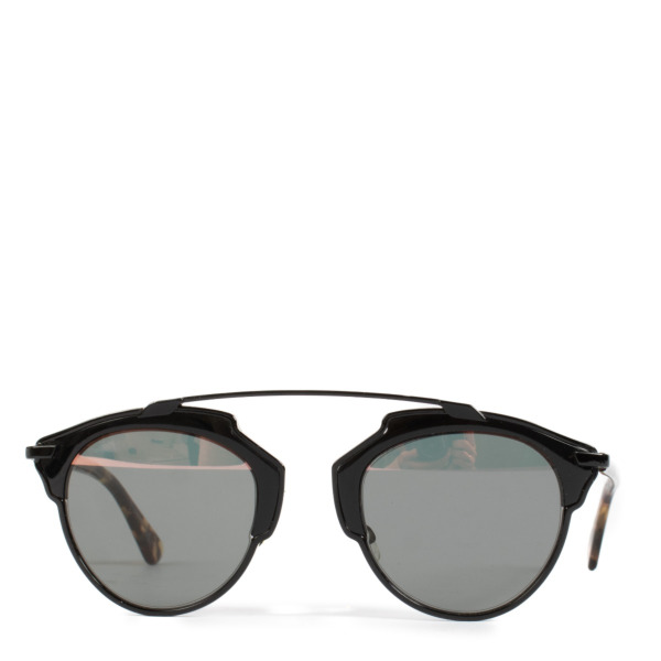 Christian Dior Black SoReal Sunglasses Labellov Buy and Sell Authentic ...