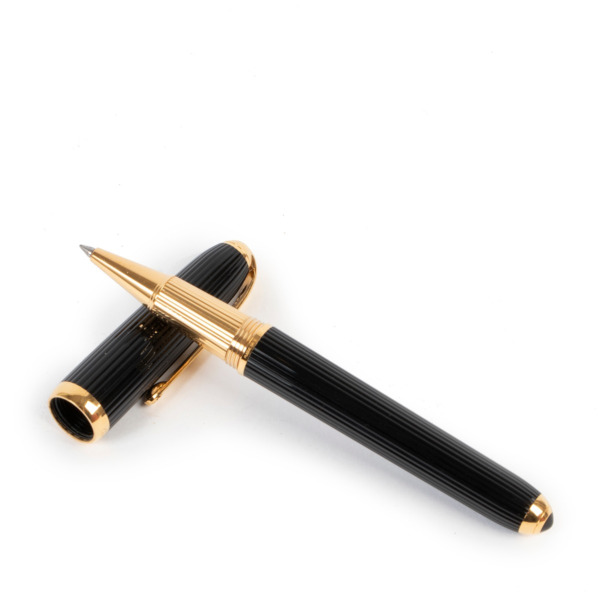 Cartier Black Ballpoint Pen Labellov Buy and Sell Authentic Luxury
