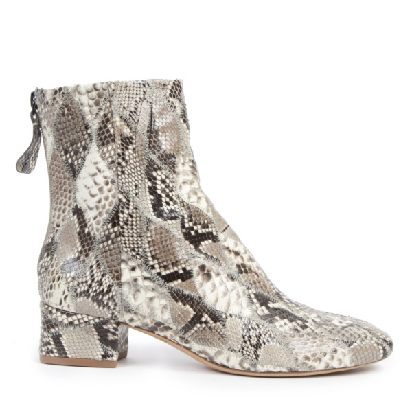 Birman Python Leather Boots - Size 38 Labellov Buy and Sell Authentic ...