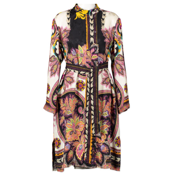Etro Multicolor Midi Dress With Strap - Size 44 Labellov Buy and Sell ...