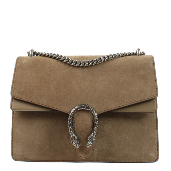 Gucci Beige Suede Medium Dionysus Bag Labellov Buy and Sell Authentic ...