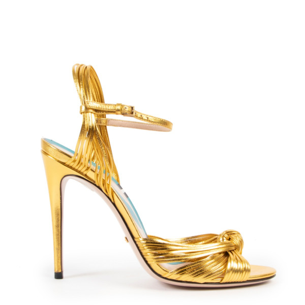 Gucci Gold Pumps - Size 38,5 Labellov Buy and Sell Authentic Luxury
