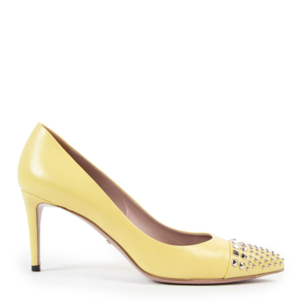 Gucci Yellow Pumps - Size 38,5 Labellov Buy and Sell Authentic Luxury