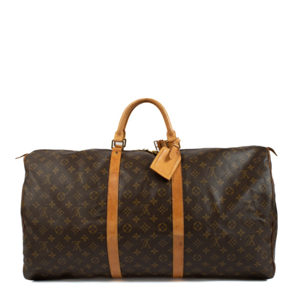 Louis Vuitton Monogram Keepall 60 Travel Bag Labellov Buy and Sell Authentic Luxury