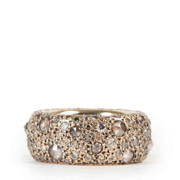 Pomellato Tango Two Tone Diamond Ring - size 54 Labellov Buy and Sell ...