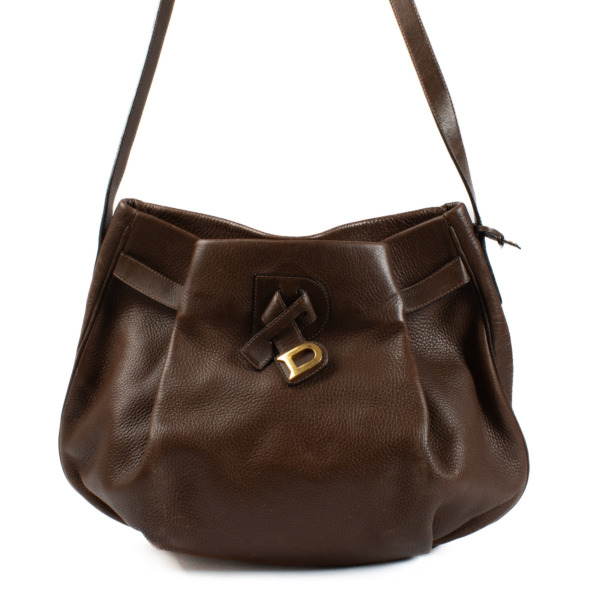 Delvaux Brown Banniere Crossbody Bag Labellov Buy and Sell Authentic Luxury
