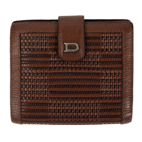 Delvaux Brown Toile De Cuir Dinar Wallet Labellov Buy and Sell ... Delvaux Brown Toile De Cuir Dinar Wallet Labellov Buy and Sell ...