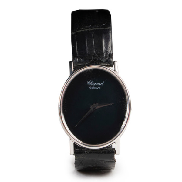 Chopard Genève 2023 White Gold Alligator Strap Watch Labellov Buy and ...