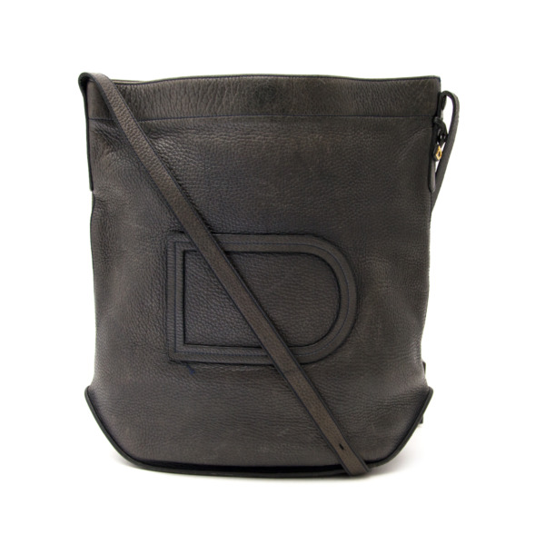 Delvaux Blue Le Pin MM Labellov Buy and Sell Authentic Luxury