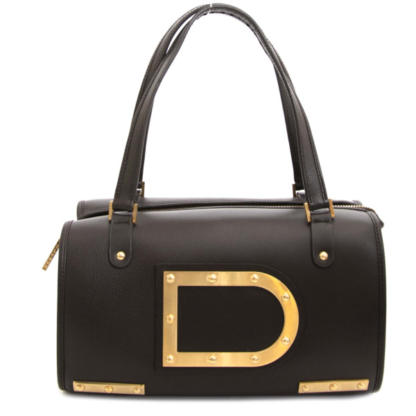 Delvaux Brown Astrid Boston Bag Labellov Buy and Sell Authentic Luxury