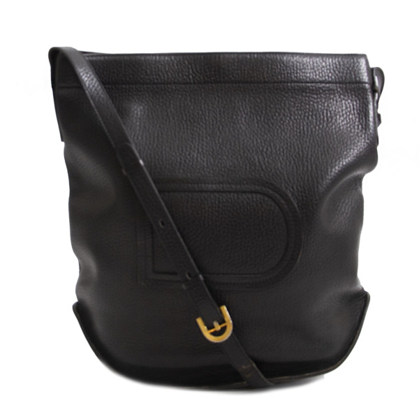 Delvaux Black Le Pin Shoulder Bag Labellov Buy and Sell Authentic Luxury