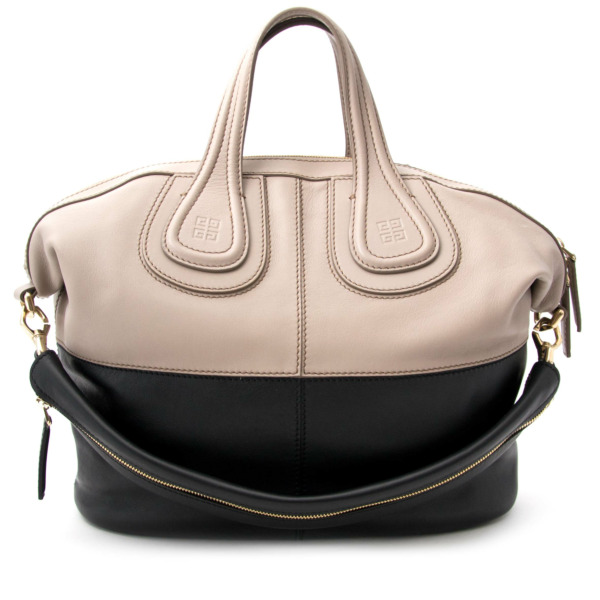 Givenchy Nightingale Medium Bicolor Shoulder Bag Labellov Buy and Sell ...