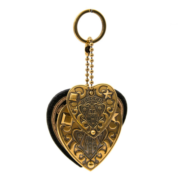 Gucci Heart Key Chain Labellov Buy and Sell Authentic Luxury