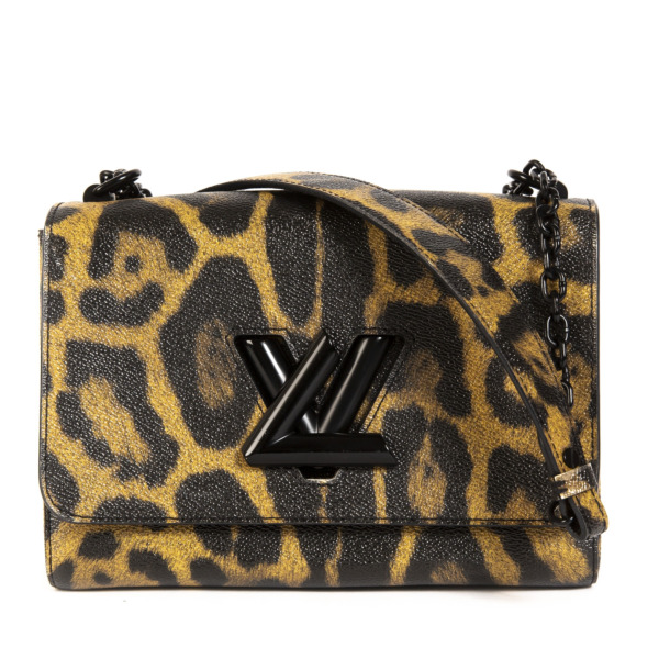 Louis Vuitton Leopard Twist MM Bag Labellov Buy and Sell Authentic Luxury
