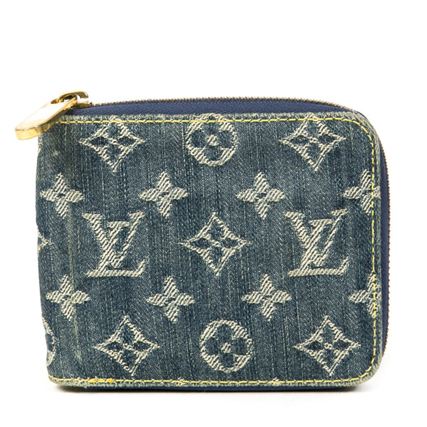 Louis Vuitton Mini Denim Zippy Wallet Labellov Buy and Sell Authentic ...