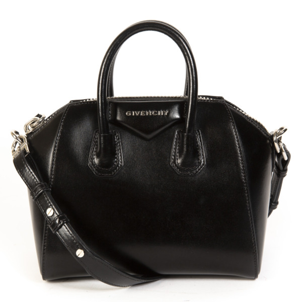 Givenchy Small Black Antigona Labellov Buy and Sell Authentic Luxury