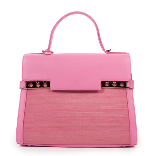 Delvaux Tempête GM Toile De Crin Flamingo Labellov Buy and Sell ...