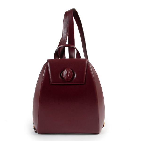 Cartier Red Happy Birthday Backpack Labellov Buy and Sell Authentic Luxury