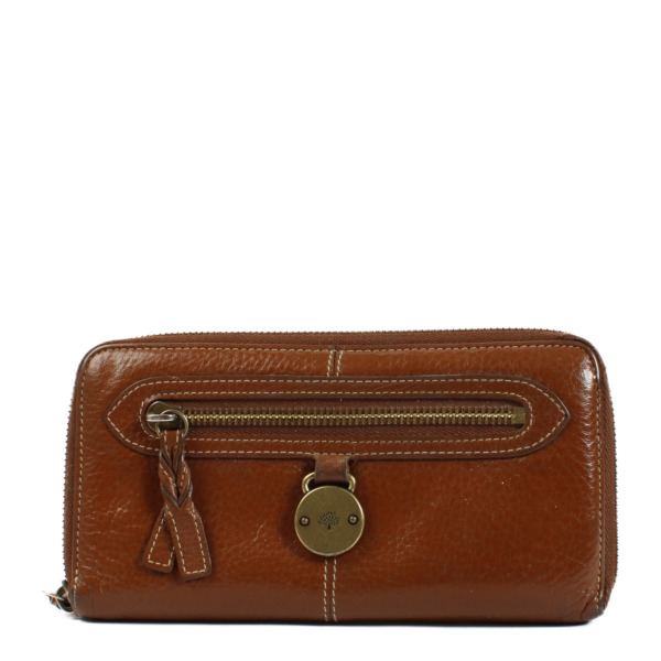 Mulberry Tan Somerset Long Wallet Labellov Buy and Sell Authentic Luxury