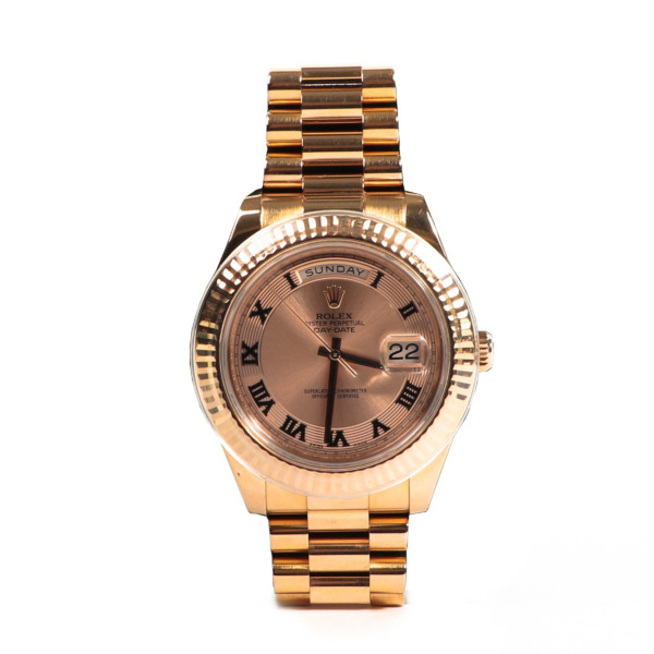 Rolex Day-Date II 41 Everose Rose Gold Watch Labellov Buy and Sell ...