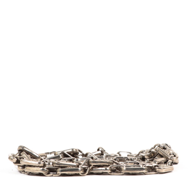 Celine Silver Metal Chained Triomphe Vintage Belt/Necklace Labellov Buy ...