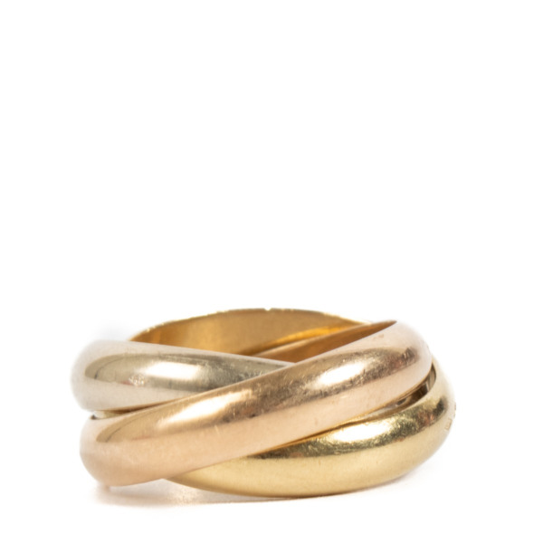 Cartier Large Trinity Ring - Size 55 Labellov Buy and Sell Authentic Luxury