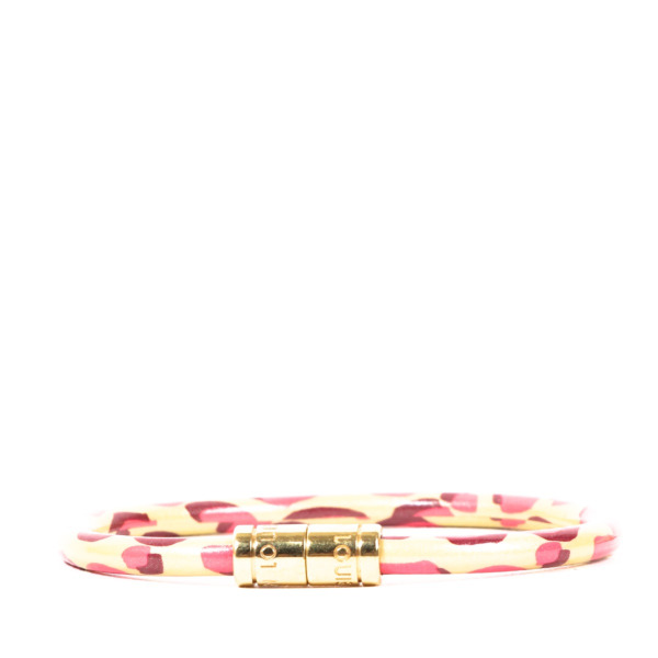 Louis Vuitton Pink Stephen Sprouse Bracelet Labellov Buy and Sell ...