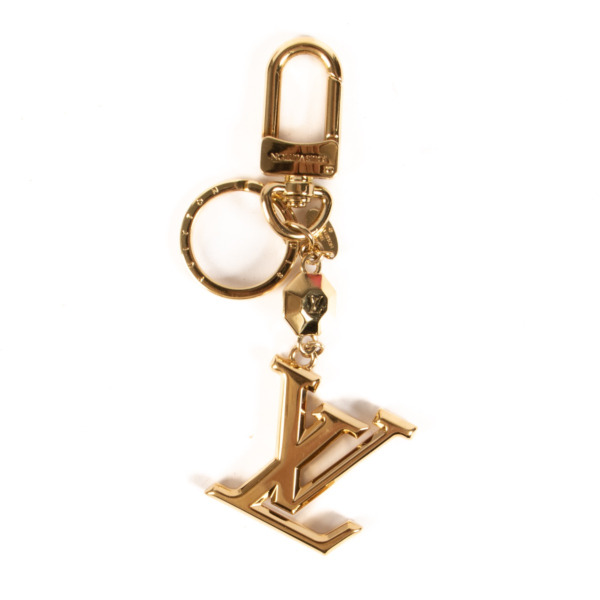 Louis Vuitton Gold LV Keychain Other Labellov Buy and Sell Authentic Luxury