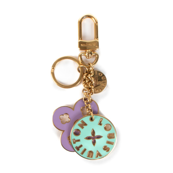 Louis Vuitton Looping Fleur Pastel Key Charm Labellov Buy and Sell ...