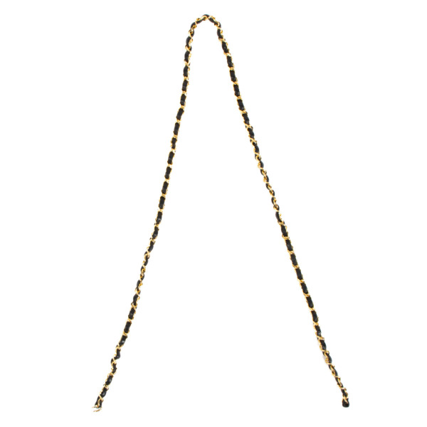 Chanel Black Chain Shoulder Strap Labellov Buy and Sell Authentic Luxury