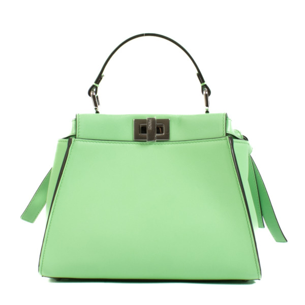 Fendi Edamame Green Mini Peekaboo Bag Labellov Buy and Sell Authentic ...