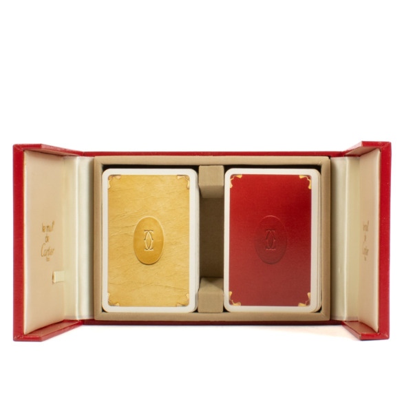 Cartier Playing Cards Set Labellov Buy and Sell Authentic Luxury