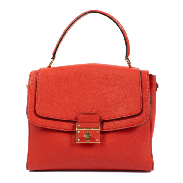 Dolce & Gabbana Red Greta Bag Labellov Buy and Sell Authentic Luxury