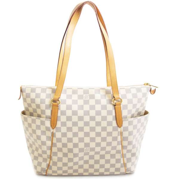 Louis Vuitton Damier Azur Totally MM Bag Labellov Buy and Sell ...