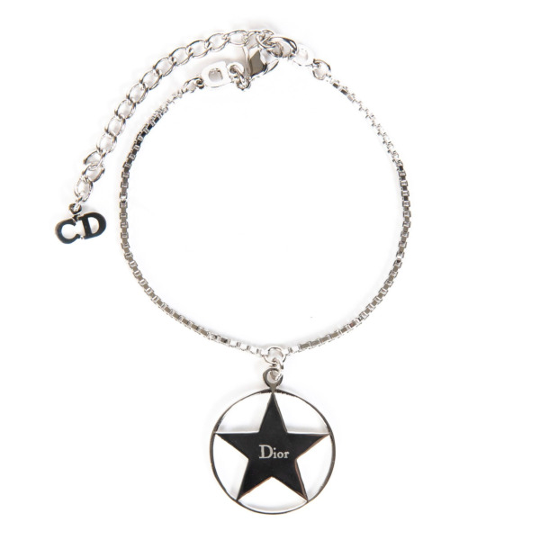 Dior Silver-Toned Star Bracelet Labellov Buy and Sell Authentic Luxury